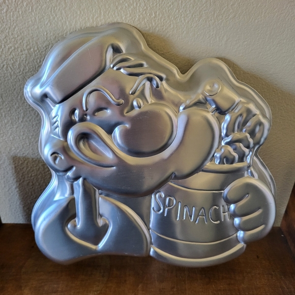 Wilton | Kitchen | Vintage 98 Wilton Popeye The Sailor Man Aluminum ...